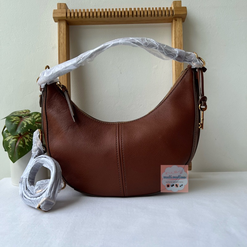 Jual Shae Small Hobo Medium Brown | Shopee Indonesia