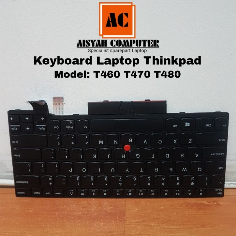 Jual Keyboard Laptop Thinkpad T470 T480 - Black | Shopee Indonesia