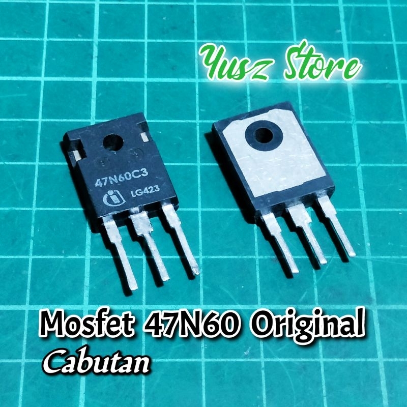 Jual Mosfet 47N60 Original 47n60c3 Cabutan untuk SMPS / Power Supply ...