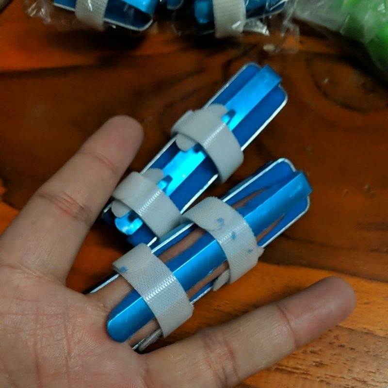 Jual Pelindung penjaga jari alumunium finger splint trigger brace ...