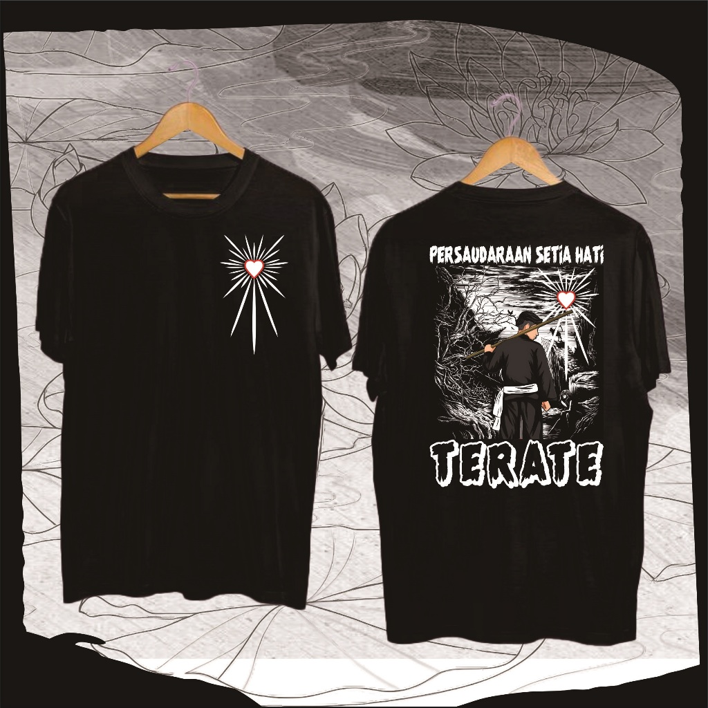 Jual kaos PSHT V1 - bisa custom desain - kaos TERATE | Shopee Indonesia