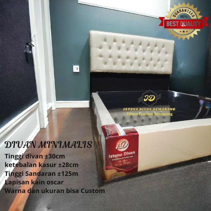 Jual BEST SELLER!!!! Divan Dipan Tempat Tidur Sandaran Minimalis Elegan ...