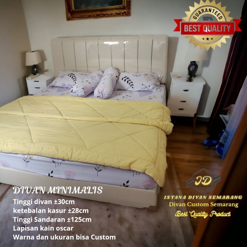 Jual TERLARIS!!!Divan Dipan Tempat Tidur Sandaran Minimalis MOTIF Salur ...