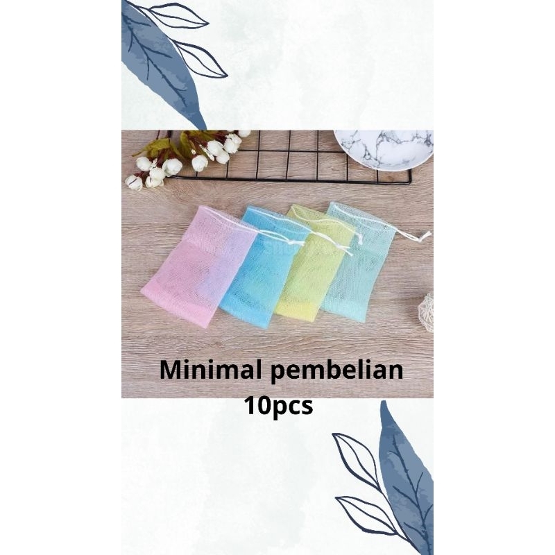 Jual JARING AJAIB 1 LAYER/JARING JARING SABUN 1pcs /FOAMING NET SOAP ...