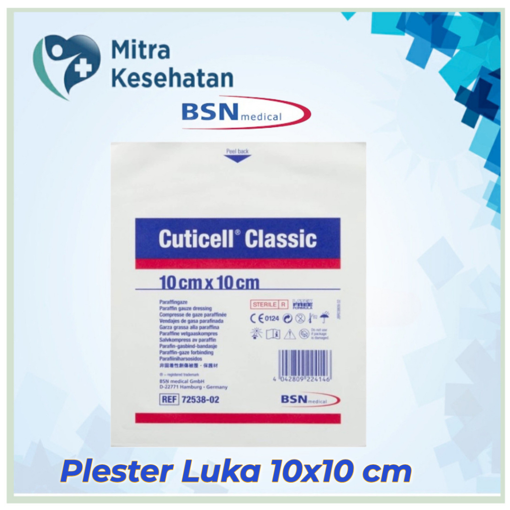 Jual Cuticell Classic 10cm x 10cm Dressing Steril Perawatan Luka Harga ...
