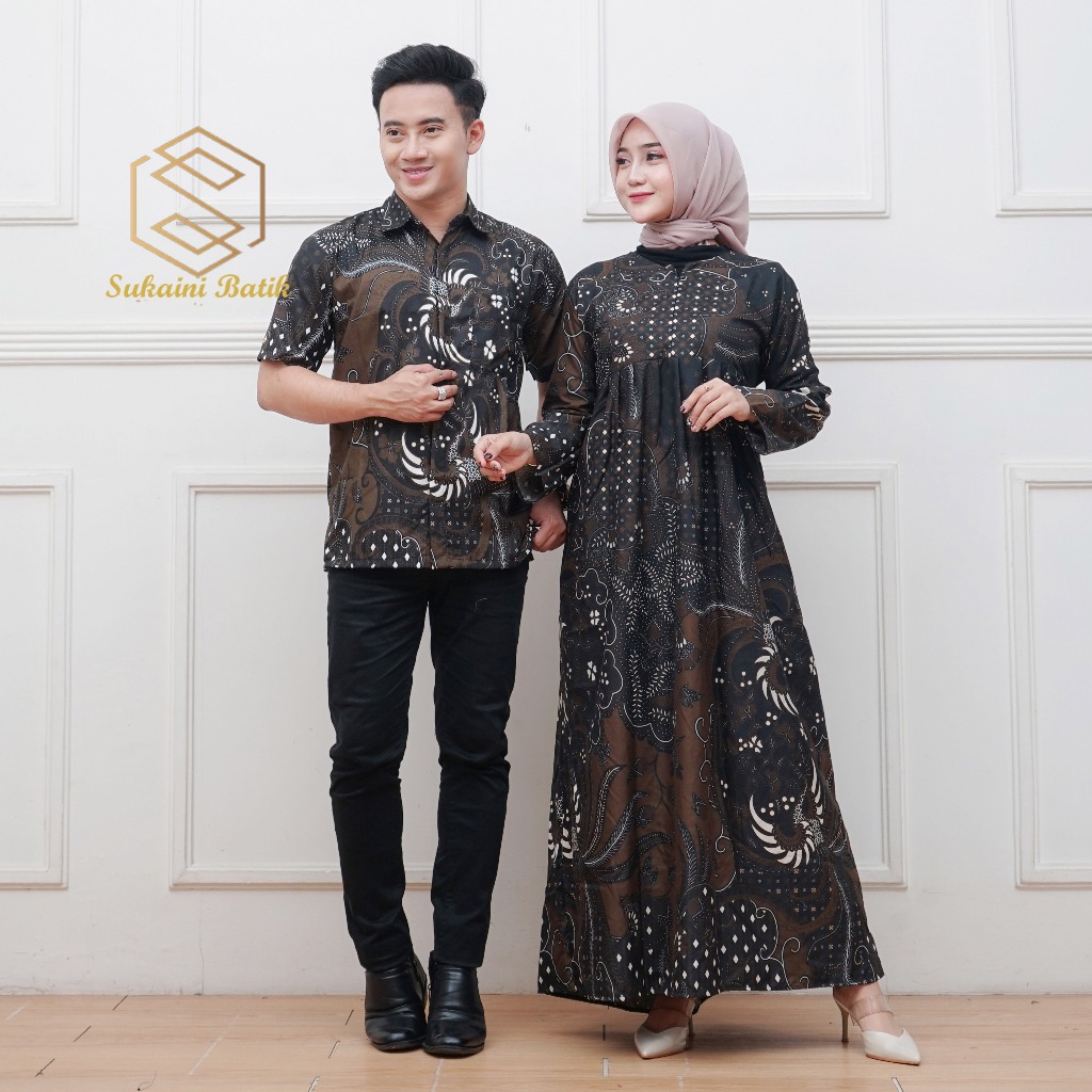 Jual baju batik sepasang suami istri / baju sarimbit / pakaian batik ...