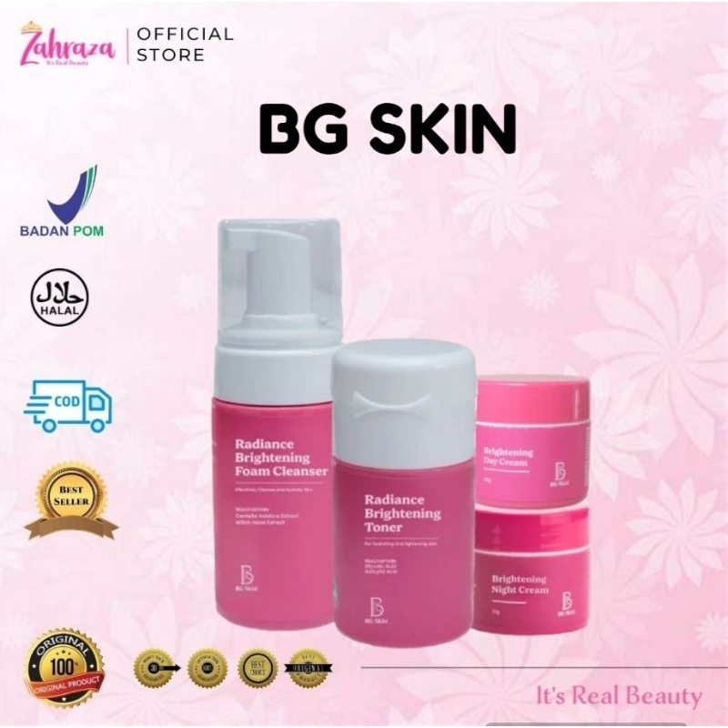 Jual BG SKIN BGSKIN BEAUTY GLOW SKINCARE OFFICIAL FREE GIFT | Shopee ...