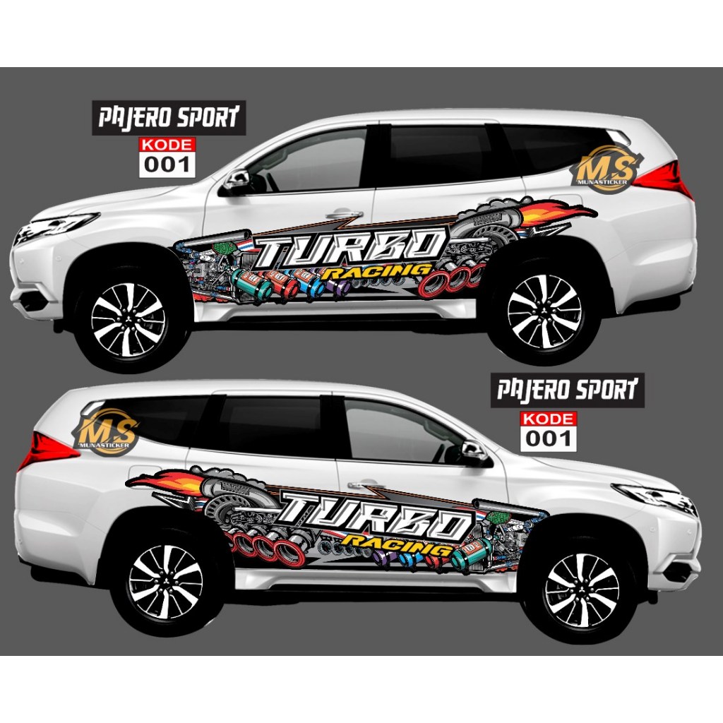 Jual DECAL STIKER THAILOOK FORTUNER, INNOVA, AVANZA, PAJERO SPORT FREE ...