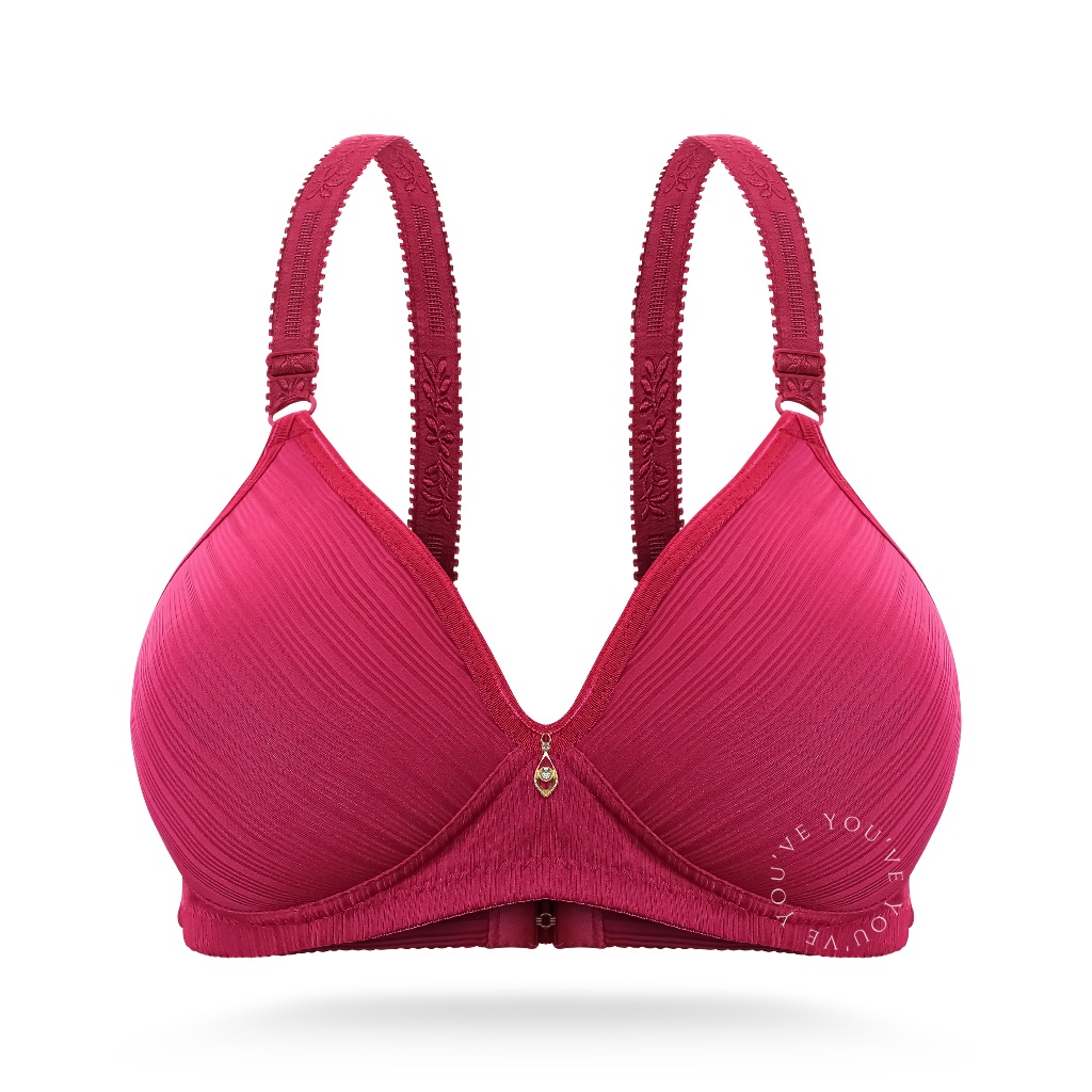 Jual You've ( You Have ) BH Bra Wanita BH Tanpa Kawat Busa Tipis Motif ...