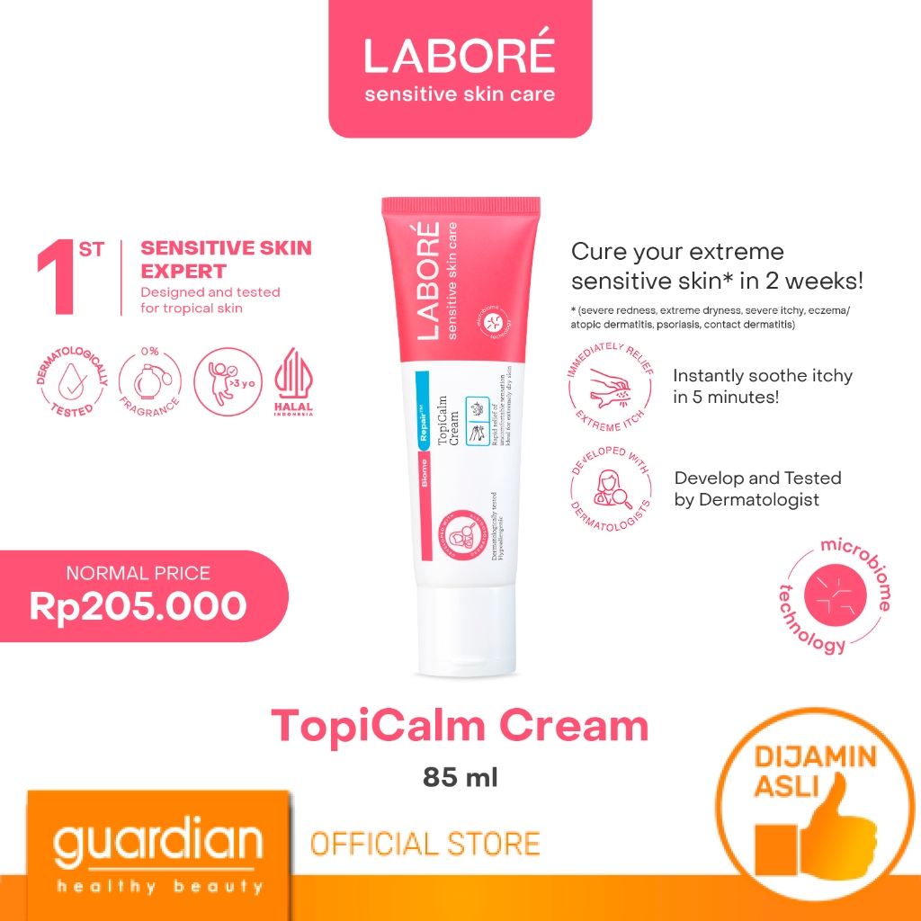 Jual Labore Biome Repair Topicalm Cream 85Ml - Krim Pelembab Kulit ...