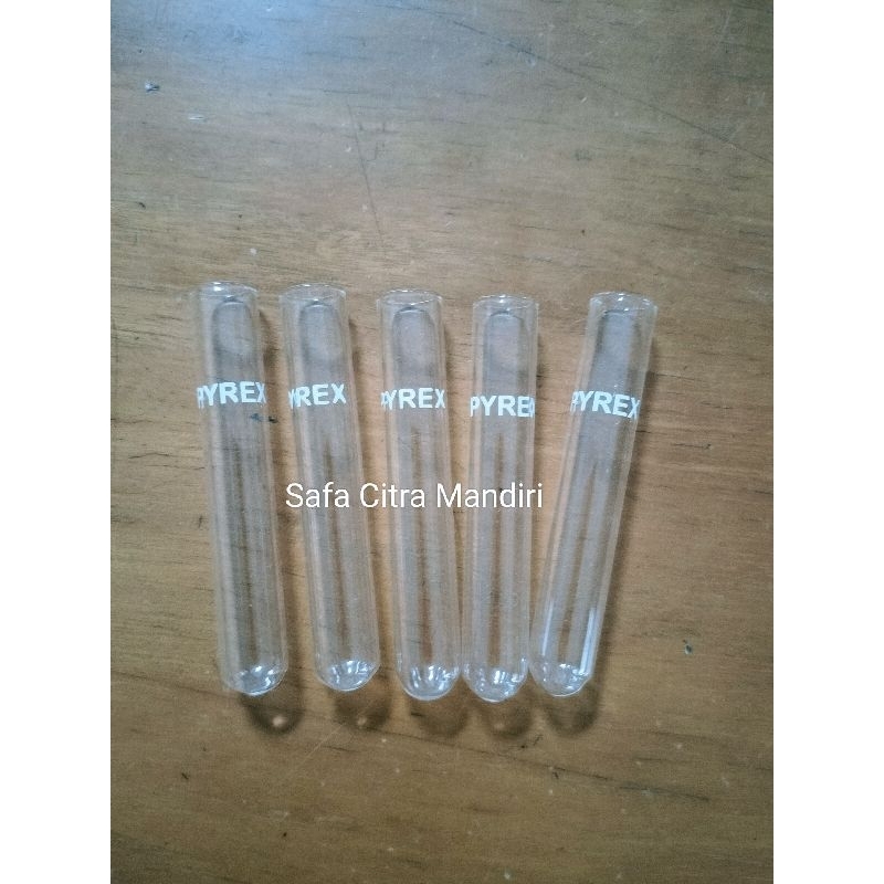 Jual Tabung Reaksi 12x75 Pyrex / Test Tube 12x75 Pyrex Isi 5pcs ...