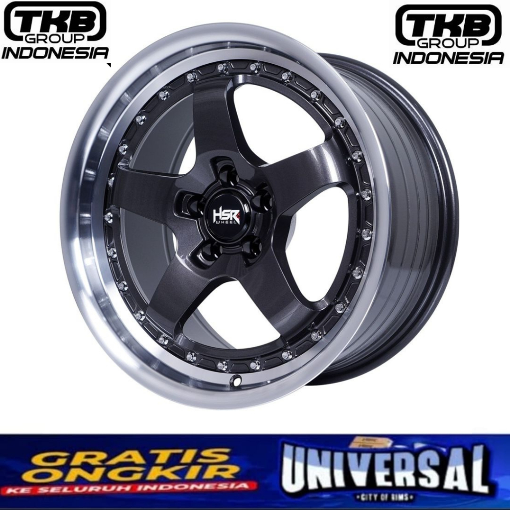 Jual Velg racing HSR Tipe BOB VLF40 Ring 17 Velg HSR Original Untuk ...
