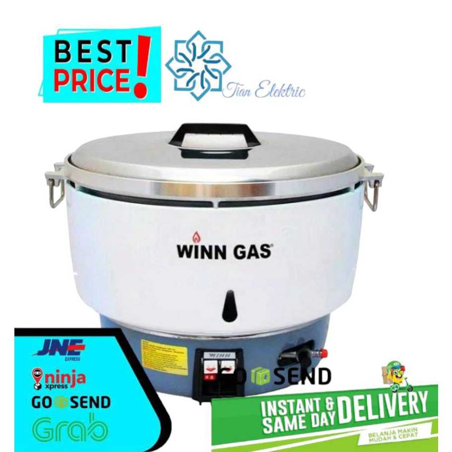 Jual WINN GAS RC-50E Rice Cooker Gas / LPG 10 Liter | Shopee Indonesia