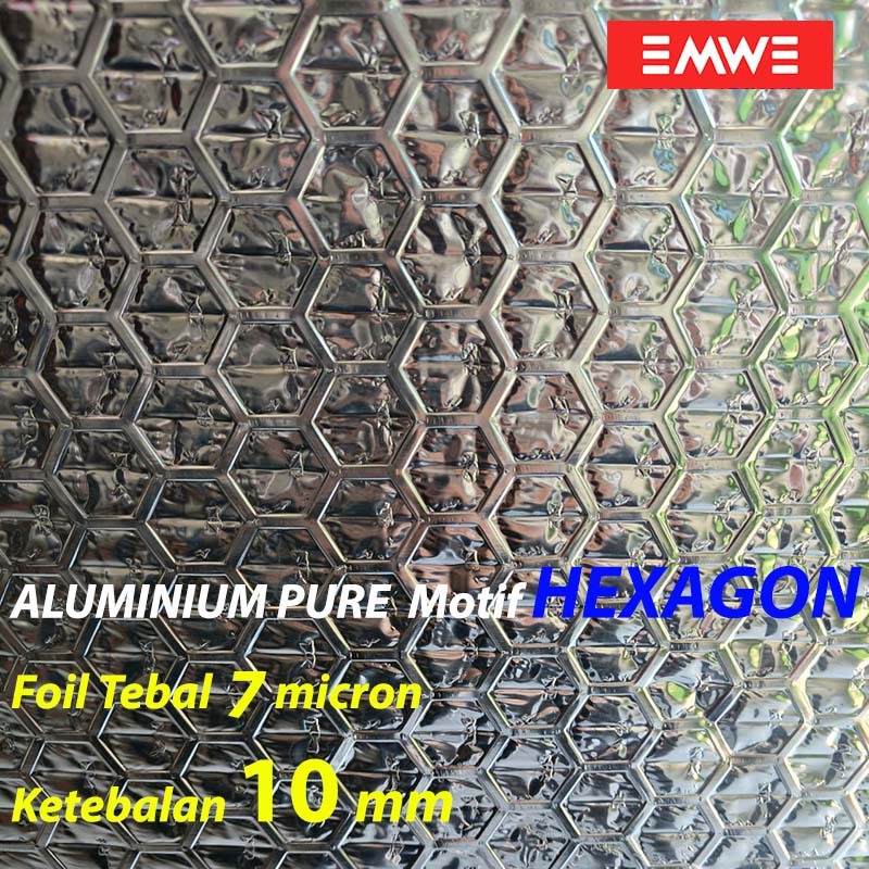 Jual Uk. 50 CM Tebal 10MM Murni Asli Pure Alumunium Foil Insulation ...