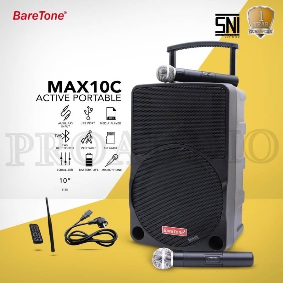 Jual Portable Meeting Wireless Baretone MAX10C / MAX 10C / MAX10 C - 10 ...