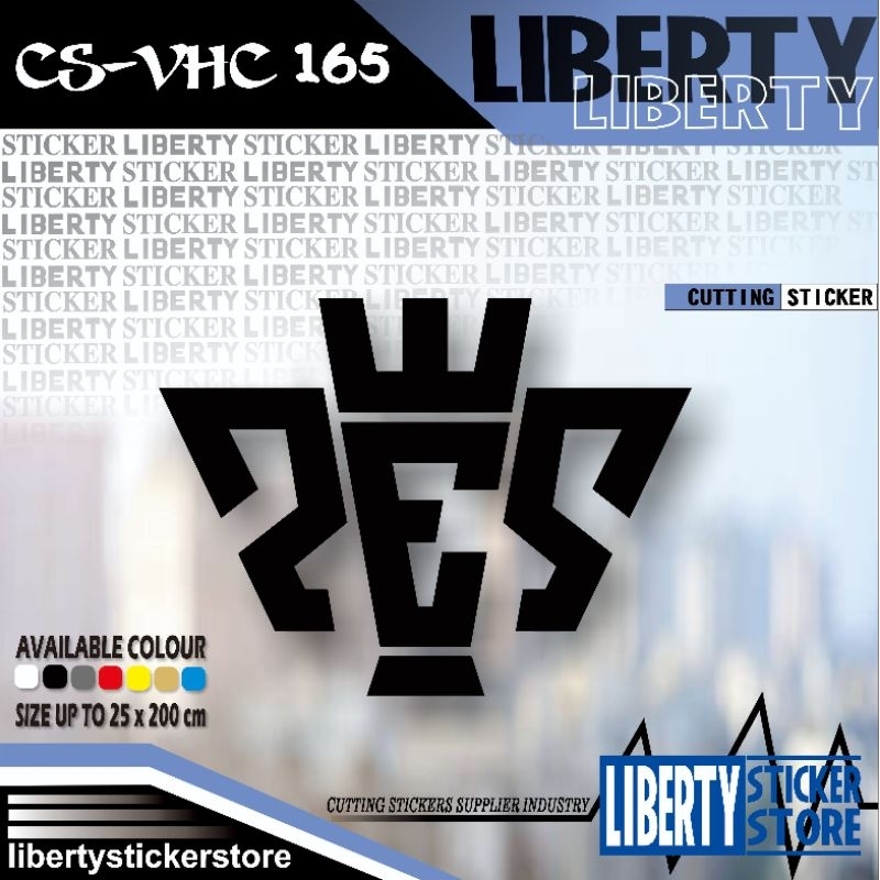 Jual pro evolution soccer logo cutting sticker | pro evolution soccer ...