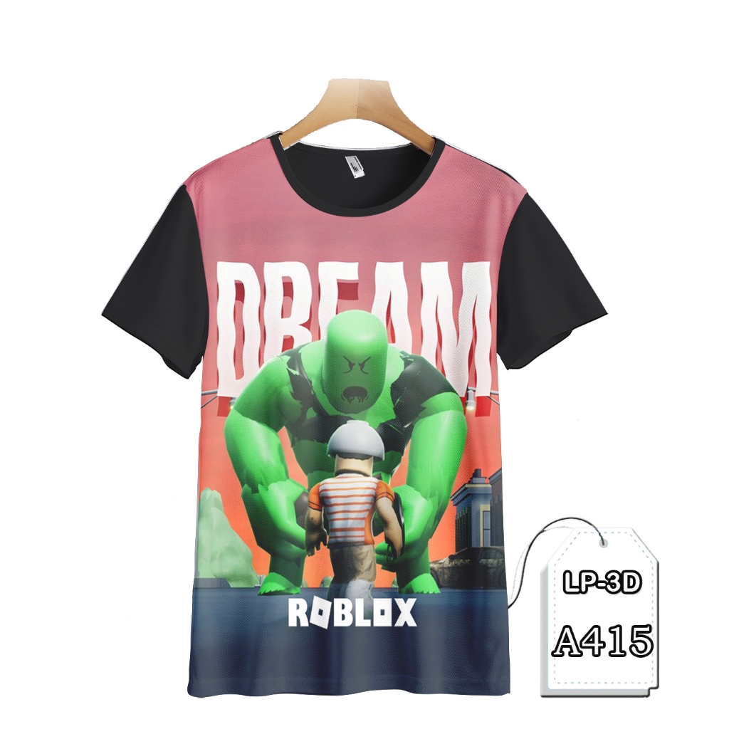 Jual Baju Roblox Dream Printing Baju Anak Game 3D #LP3D-A415 | Shopee ...