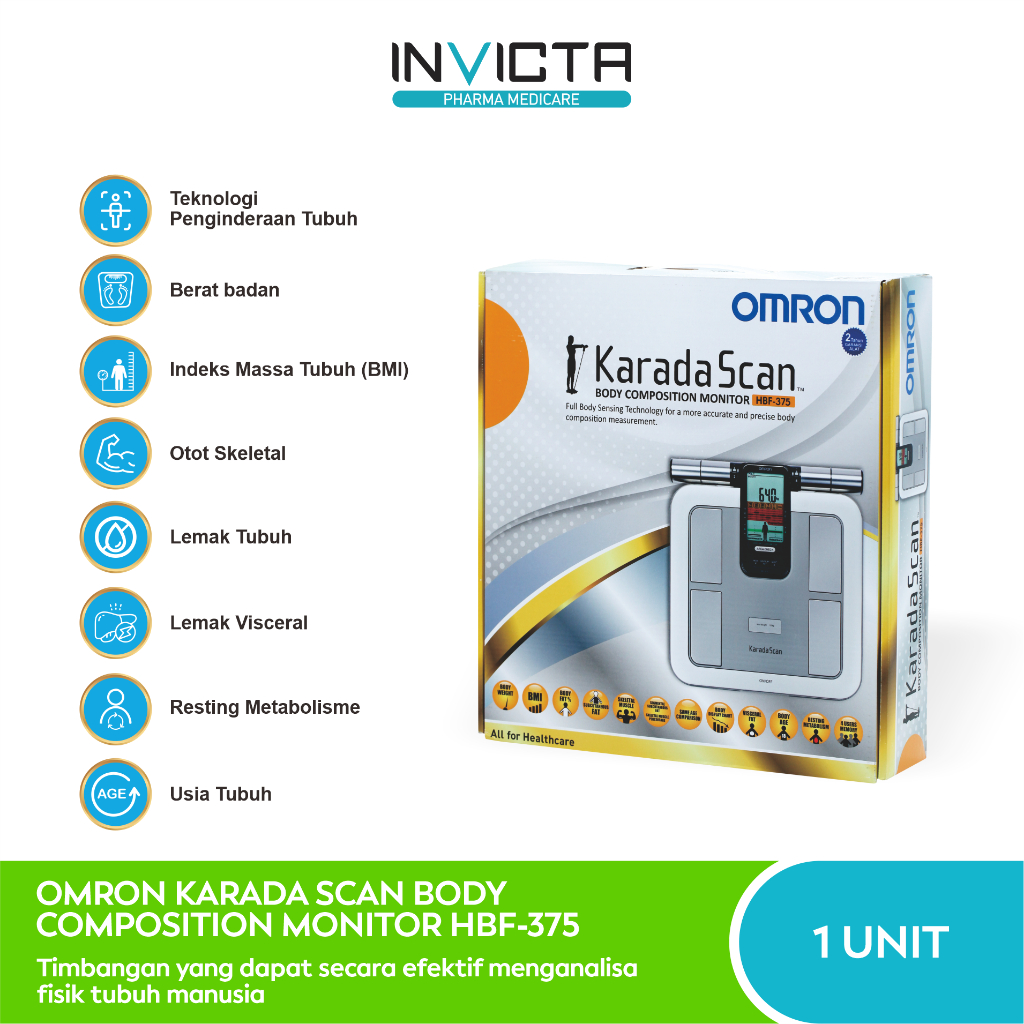 Jual Omron Karada Scan HBF-375 | Shopee Indonesia