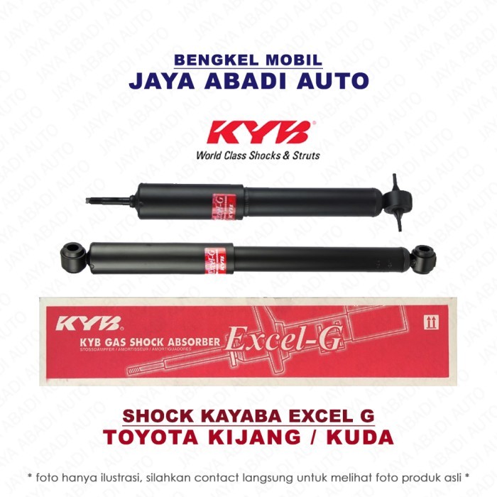 Jual Shock Breaker KAYABA EXCEL G - TOYOTA KIJANG KAPSUL / MITSUBISHI KUDA | Shopee Indonesia
