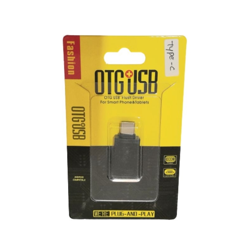 Jual OTG TIPE C TO USB OTG Type C to USB Port / OTG Plug Connector ...