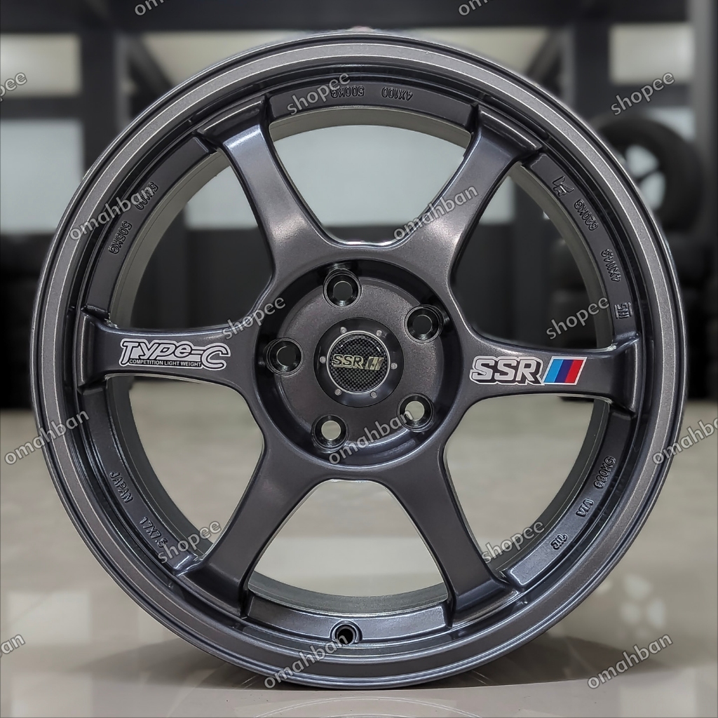 Jual Velg Mobil SSR R17 PCD 5x114. Gunmetal | Shopee Indonesia