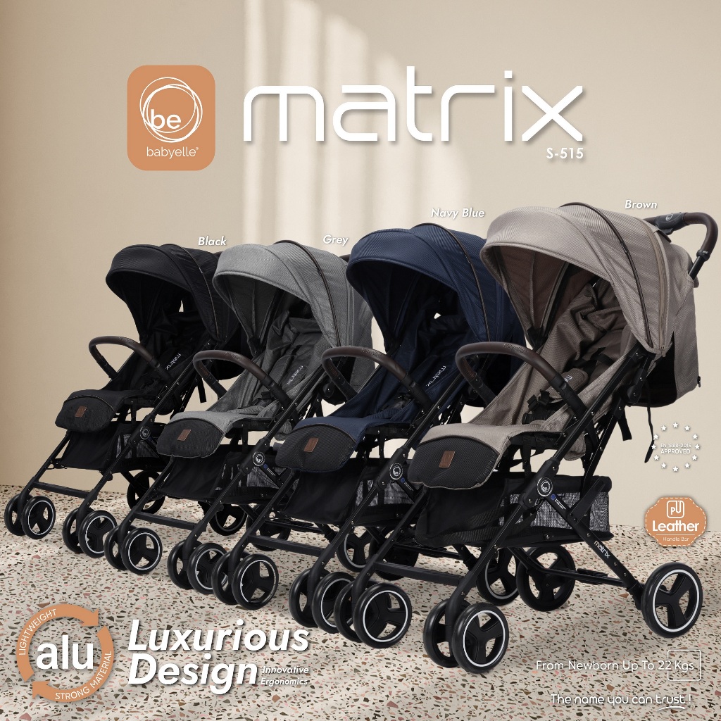 Jual Stroller Babyelle Matrix kereta dorong Baby Elle Traveling ...