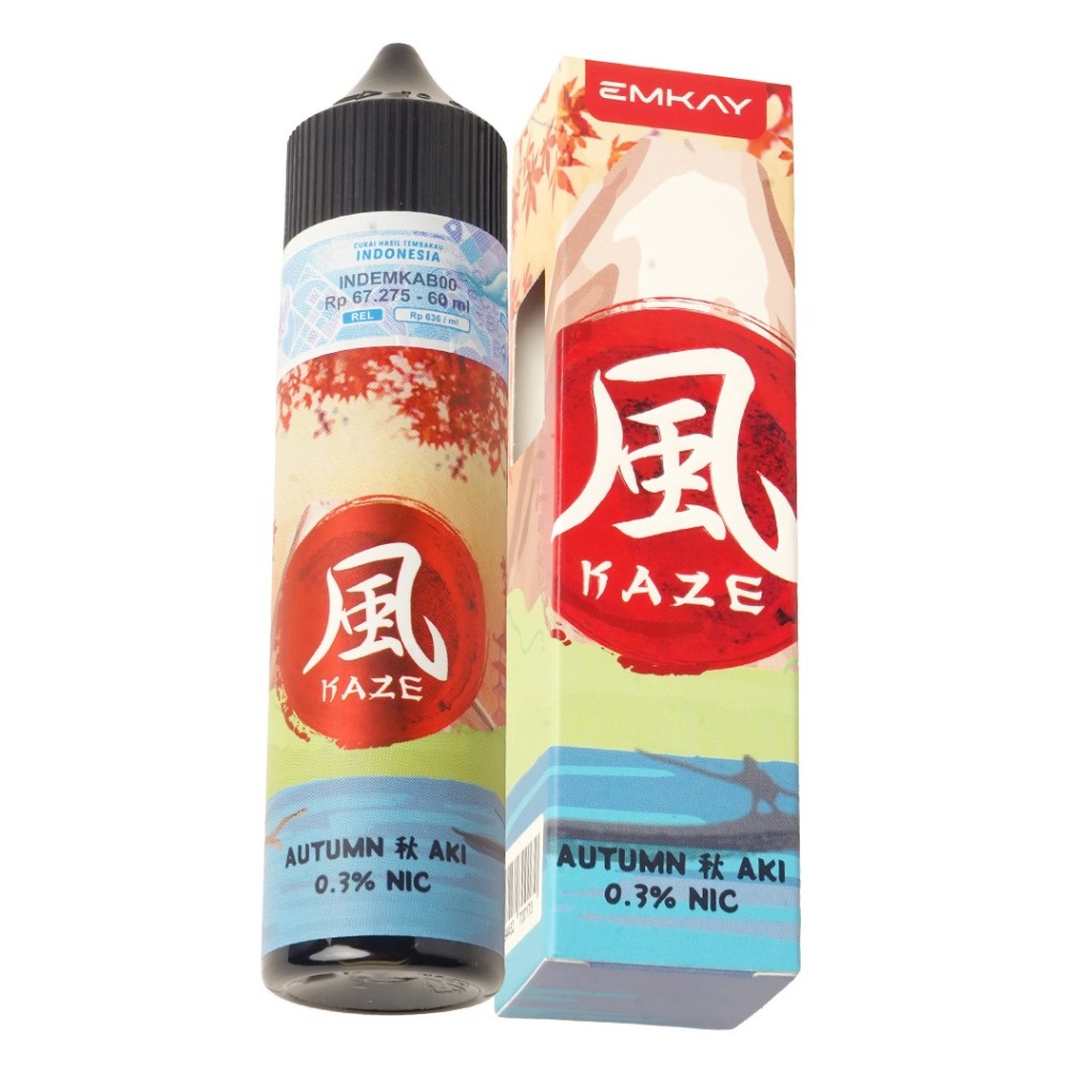 Jual Liquid Vape Kaze Autumn Aki Spritzer Ice Yuzu 3MG 60ML By CMW x ...
