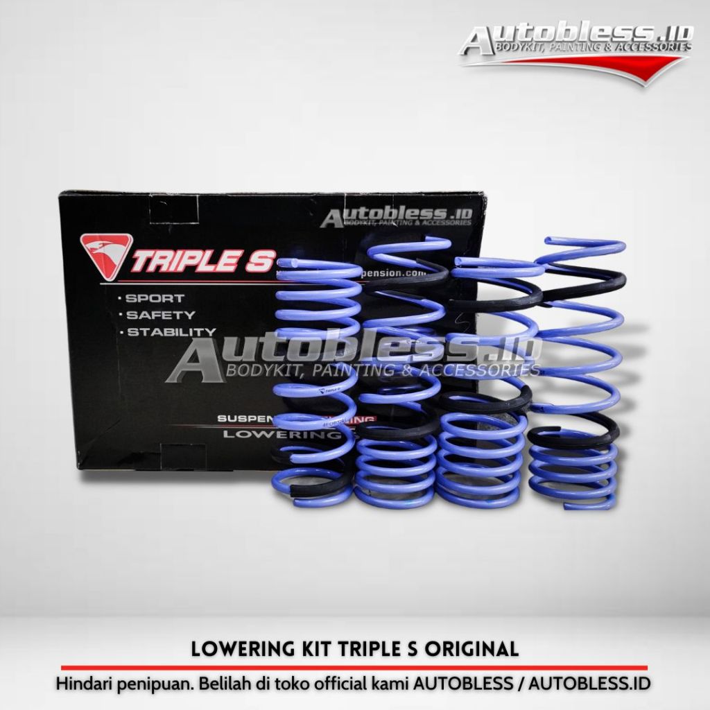 Jual Per Lowering Kit Triple S untuk VW Polo MK6. (Original pabrik ...