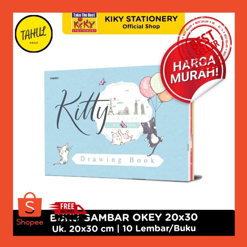 Jual Buku Gambar A4 Okey Drawing Book | Shopee Indonesia