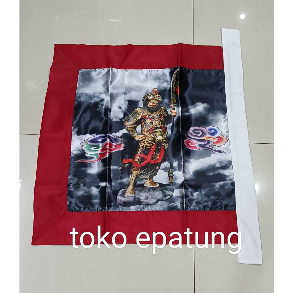 Jual bendera dewa pengawal kwan kong / tiu cong - 50 x 60 cm -f24 ...