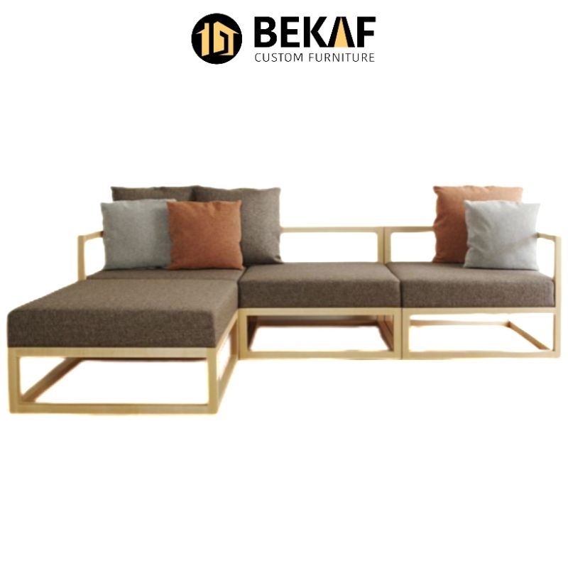 Jual BEKAF | Set Kursi Minimalis / Kayu Busa | Shopee Indonesia