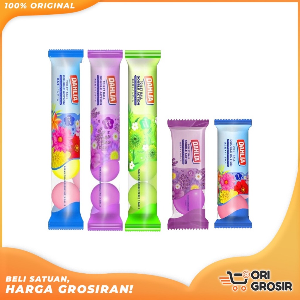 Jual DAHLIA TOILET BALL SERIES - DAHLIA TOILET BALL isi 3 - DAHLIA ...