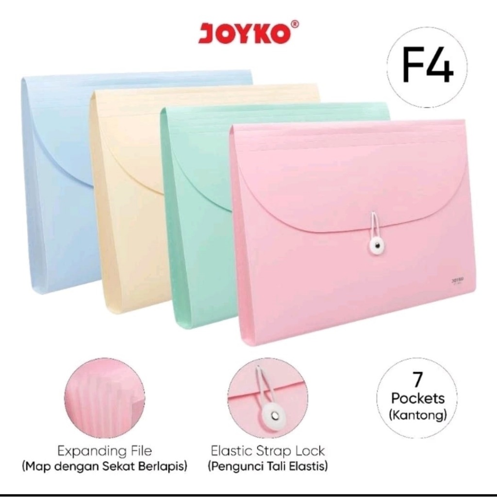 Jual EXPANDING FILE FOLIO JOYKO EF 8 F4 | Shopee Indonesia