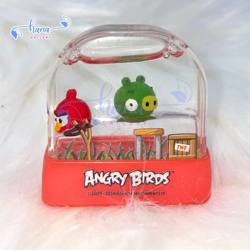 Jual Stenpel Custom - Waterstamp Karakter Angry Bird (Merah) | Shopee ...