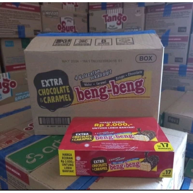 Jual Bembeng Wafer 1 Dus (8 x 25 gram) | Shopee Indonesia