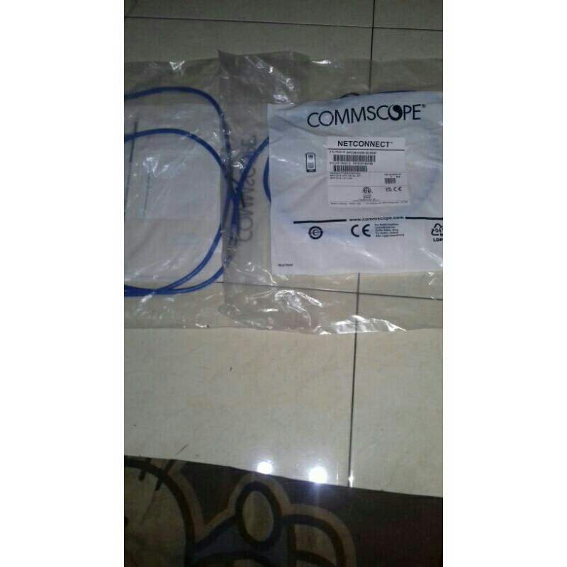 Jual Kabel UTP commscope Patchcord 1 meter cat 6 | Shopee Indonesia