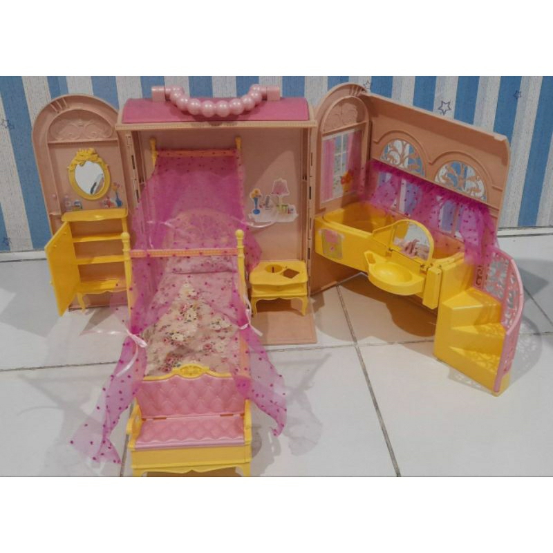 Jual koper rumah barbie preloved bagus | Shopee Indonesia