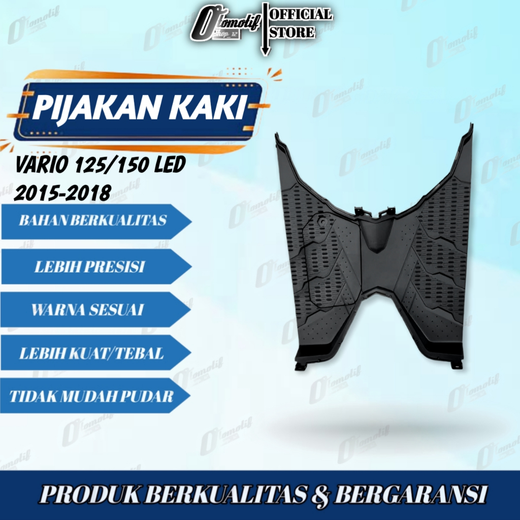 Jual Footrest Atas Set Tutup Aki Honda Vario 150 Led Old K59 Vario 160 ...