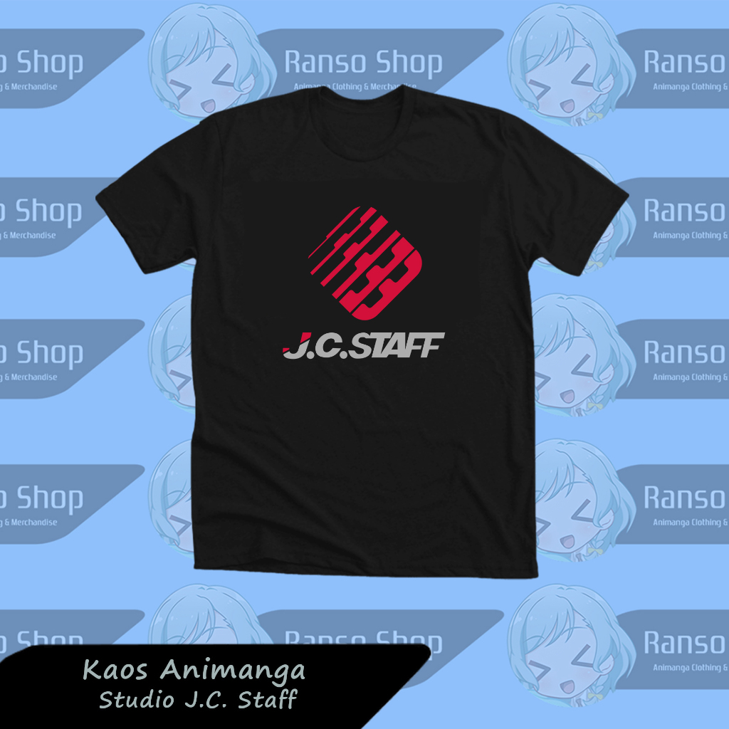 Jual Ranso Kaos JC Staff Anime Studio Logo / Baju Studio J.C. Staff / T ...