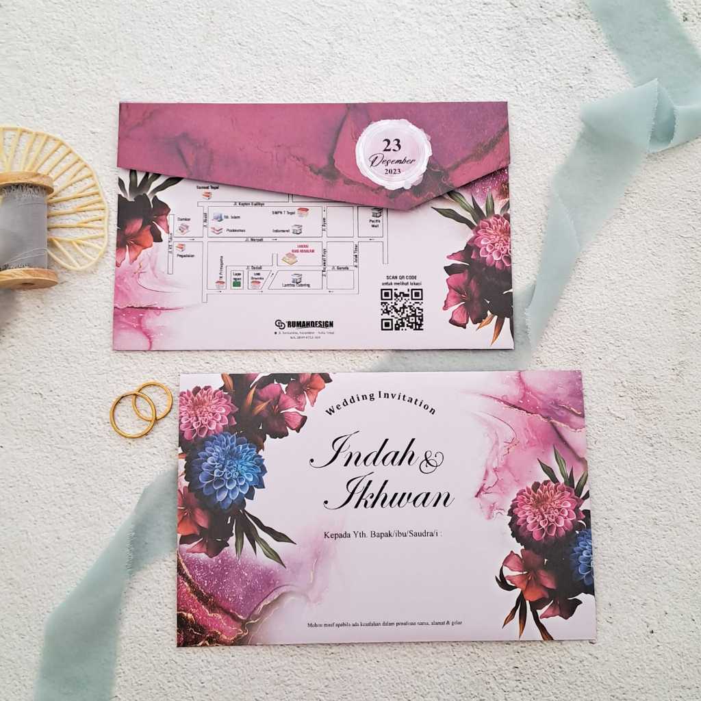 Jual Undangan Pernikahan semi amplop | Shopee Indonesia