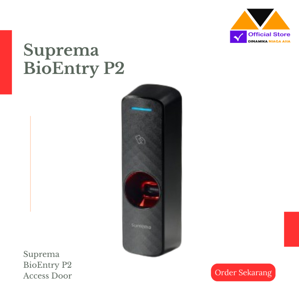 Jual BioEntry P2 Suprema Reader Access Door Finger Print Akses Sidik ...