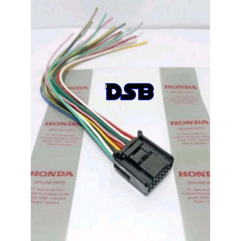 Jual Kabel soket socket speedometer spedo speedo pin 16 Honda Beat Fi ...