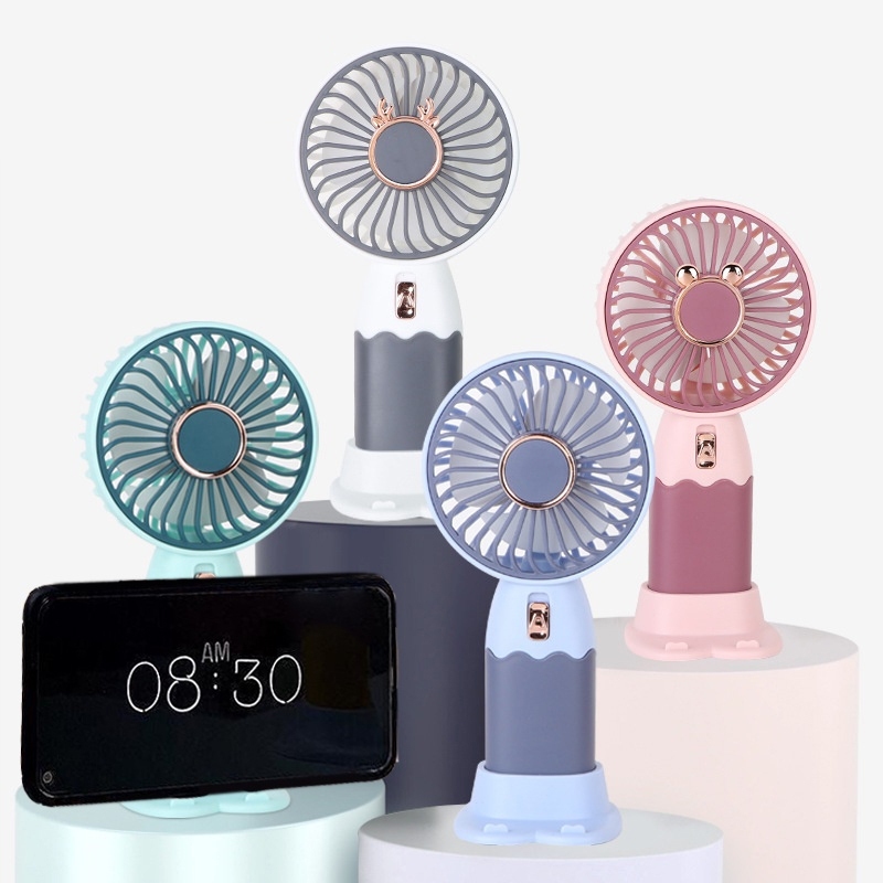 Jual Kipas Angin Hand Mini Fan Usb Portable Karakter Kipas Angin Tangan ...