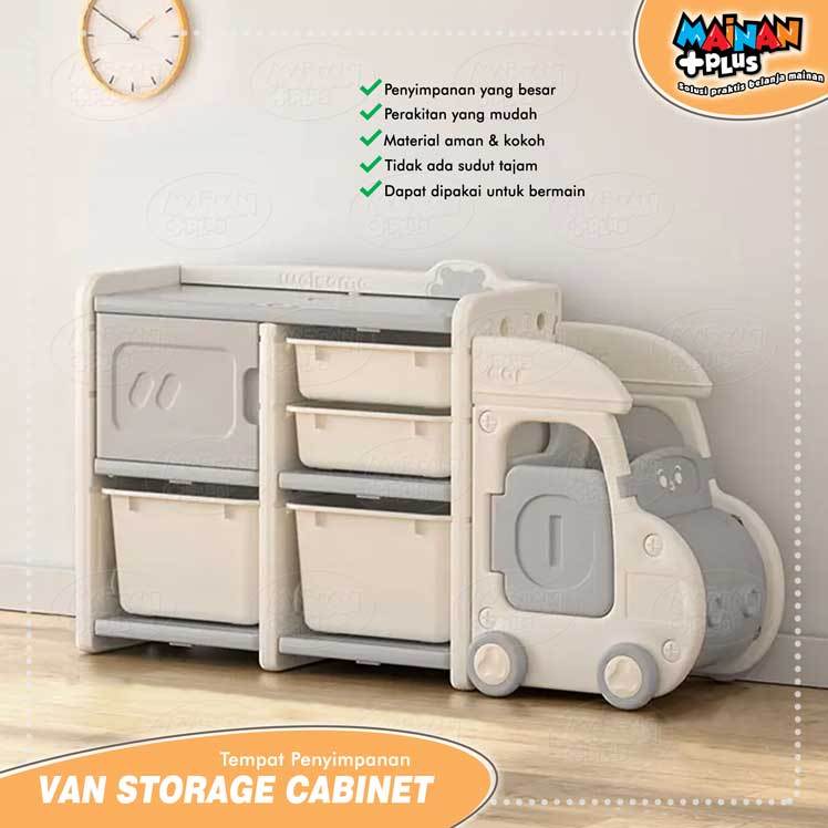 Jual Rak Penyimpanan Serbaguna Mainan Anak Van Storage Cabinet ...