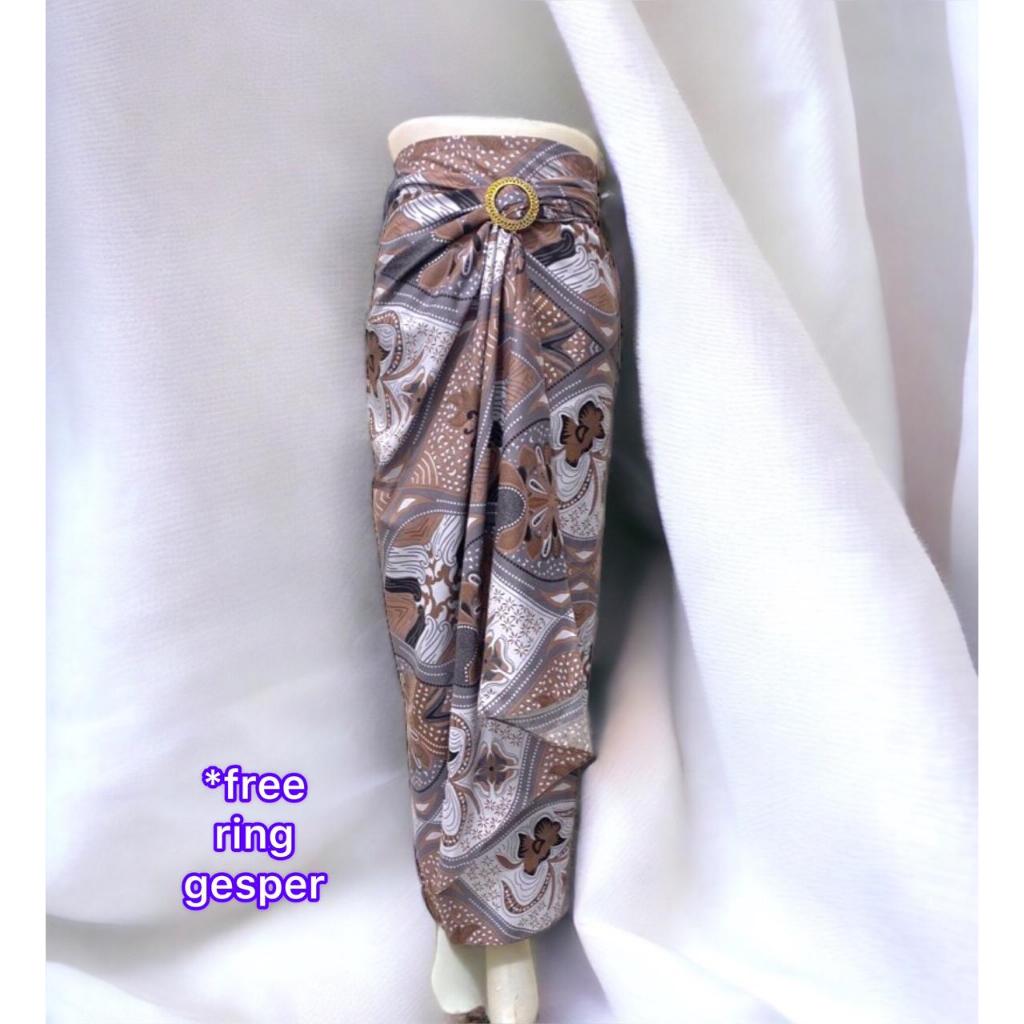 Jual Bawahan Kebaya Wanita Rok Lilit Batik Modern Hits Kekinian Rok ...