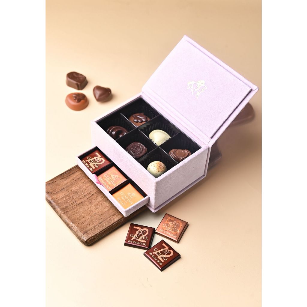 Jual Godiva Mini Pink Luxury Box - 12pcs Chocolate | Shopee Indonesia