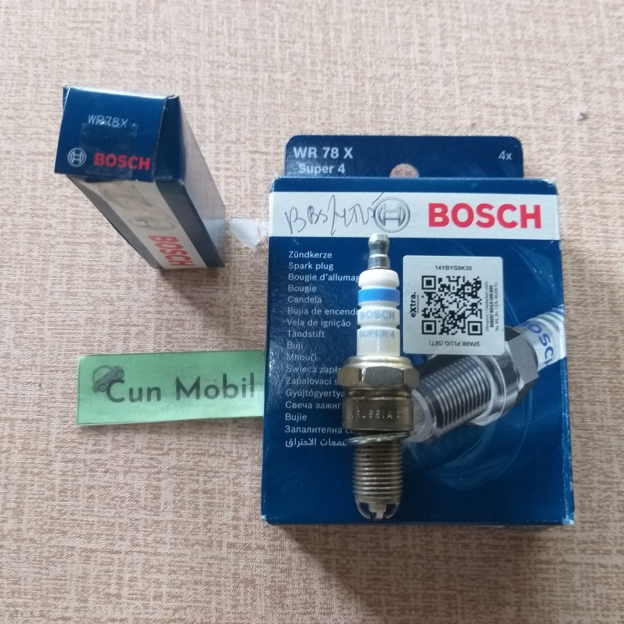 Jual Busi Bosch RACING WR78X kaki 4 Carry 1000cc 1985-1991 Futura 1300cc SJ410 1000cc Karimun ...