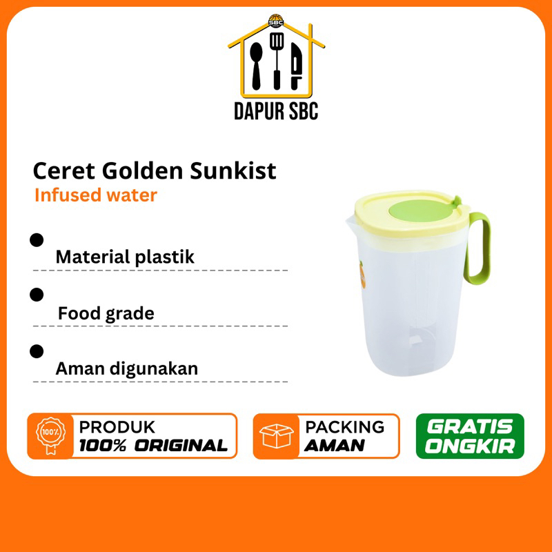 Jual Ceret Golden Sunkist / Infused water | Shopee Indonesia