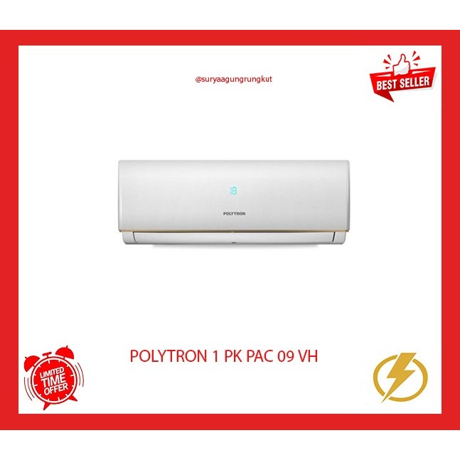 Jual AC POLYTRON 1 PK 790 WATT STANDART - PAC 09 VH | Shopee Indonesia