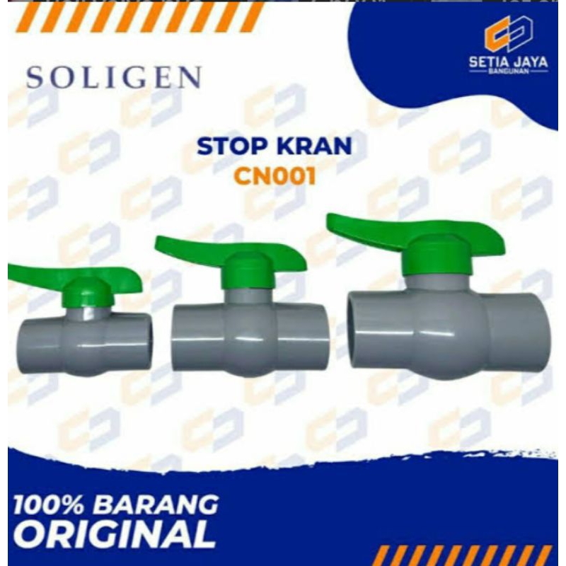 Jual stop kran Soligen | Shopee Indonesia